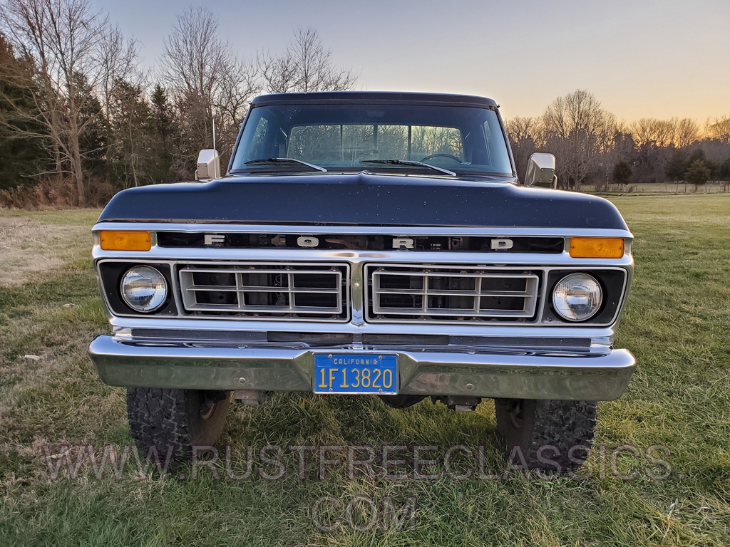 1977 F250 Custom 460 4speed 77 Black
